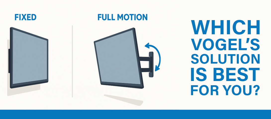 Full Motion vs Fixed TV Wall Mounts – Which Vogel’s Solution is Best ...