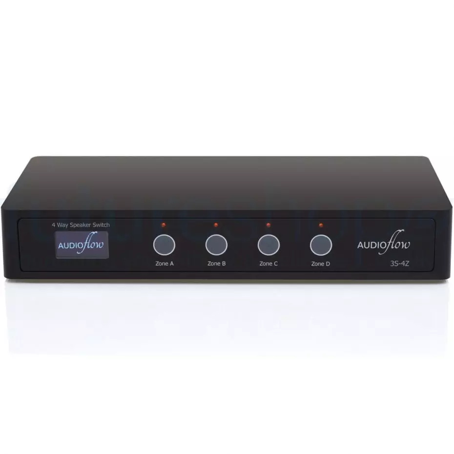 Audioflow 3S-4Z 4 Way Smart Speaker Switch
