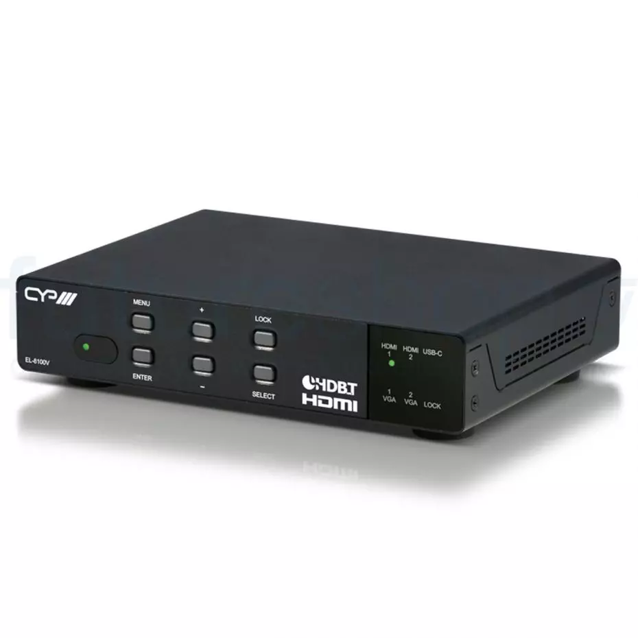 CYP EL-8100V Multi-Format Presentation Switch (HDMI, VGA & USB-C)