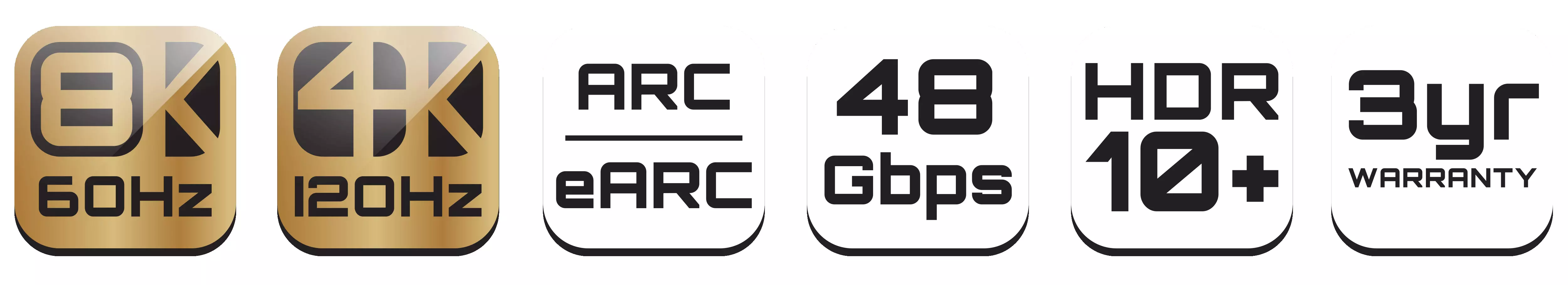 CYP HDMU 48Gbps HDMI 2.1 Ultra High Speed certified 8K cable