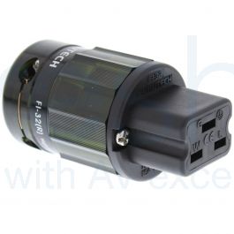 Furutech FI-32 16A IEC Connector - Rhodium