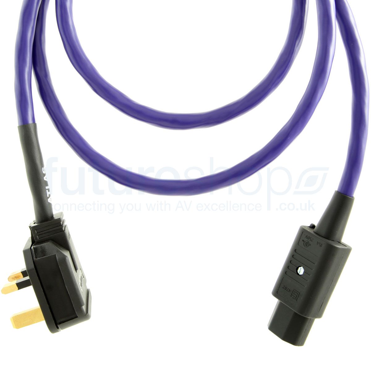 Atlas EOS DD UK Mains Power Cable - C13 10A 1m Length - Special Offer