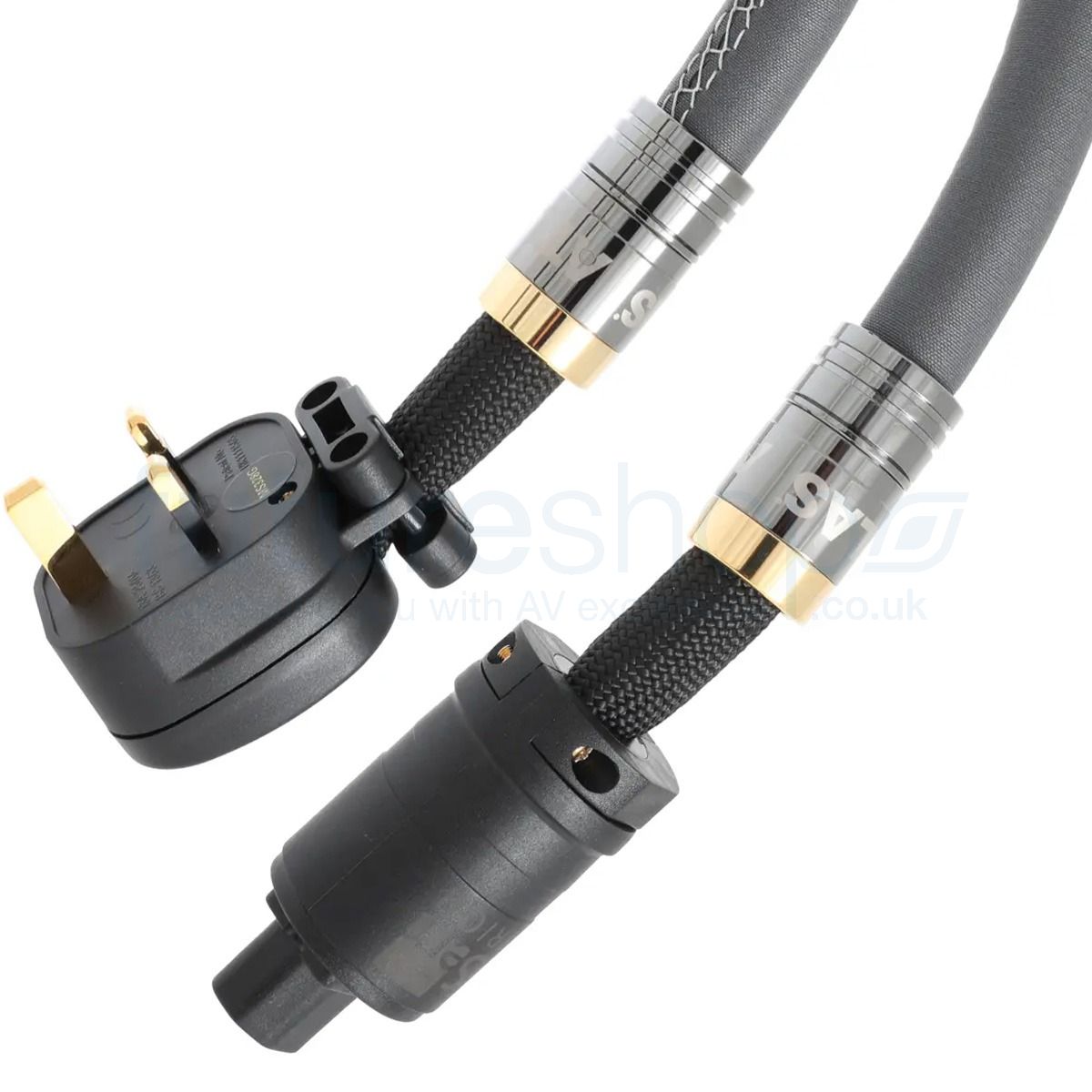 Atlas EOS Superior em UK to IEC C15 Mains Power Cable - 1.5m Ex-Demo