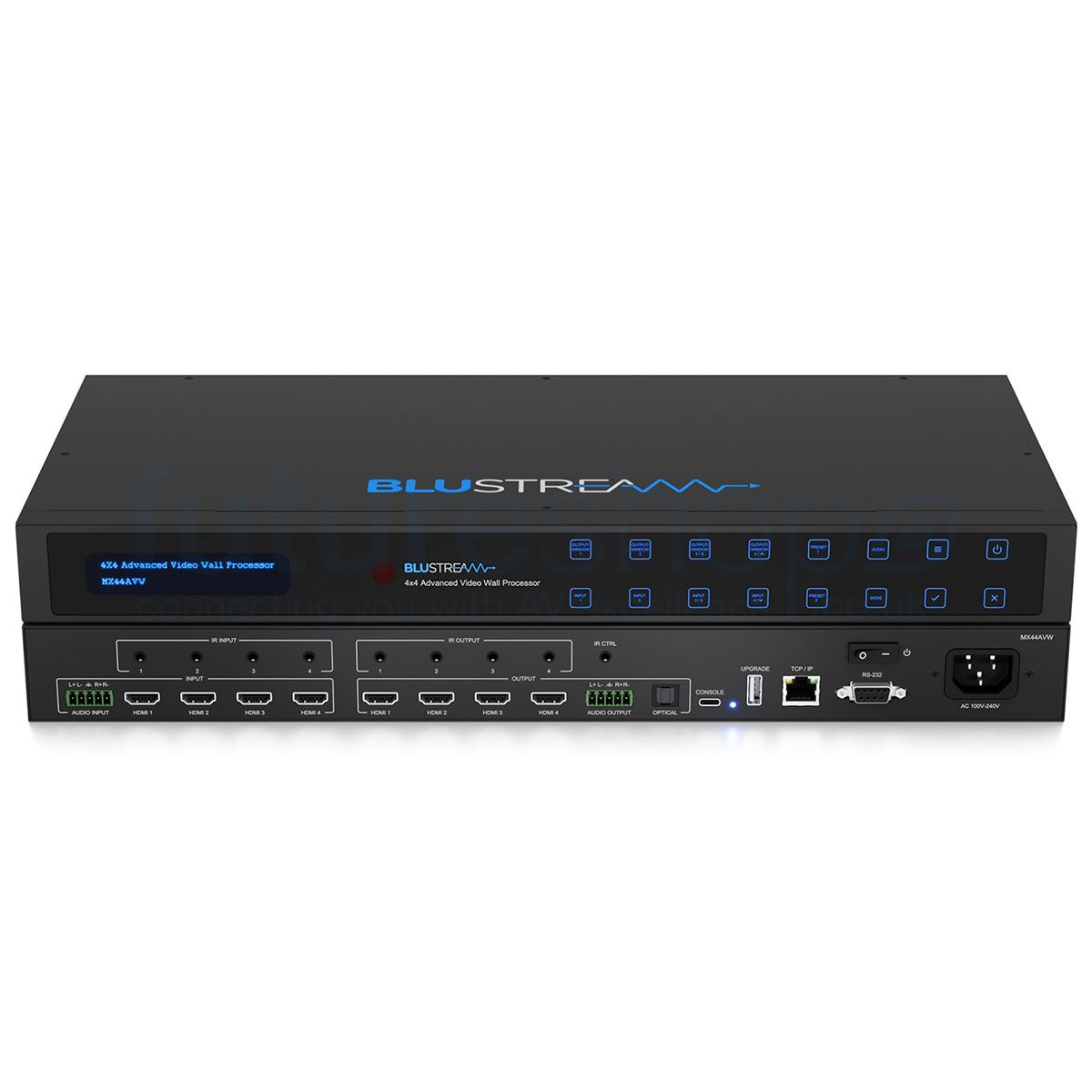 Blustream MX44AVW 4x4 Advanced Video Wall Processor