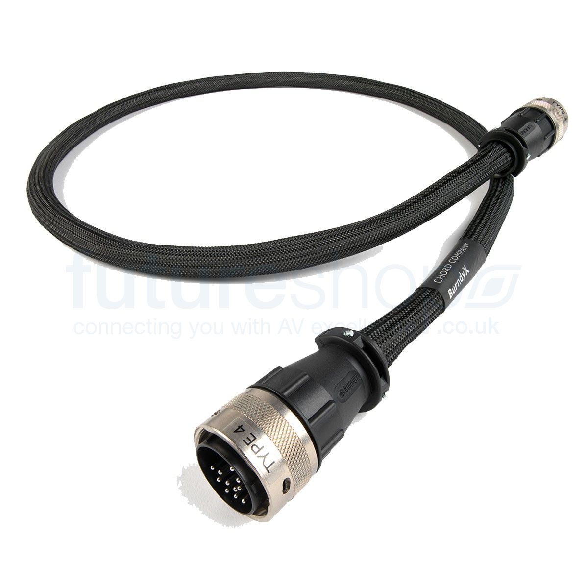 Chord BurndyX Interconnect cables for Naim products - 1.23m