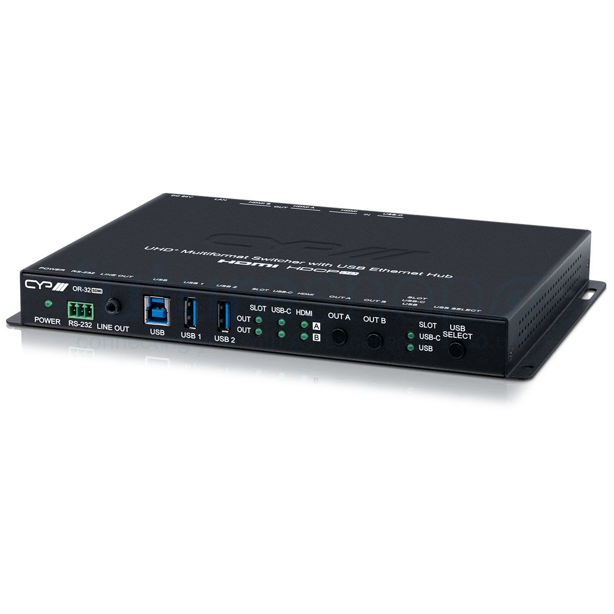 CYP OR-32SDMI – 3×2 Full 4K Matrix with USB-C, HDMI & SDM module inputs ...