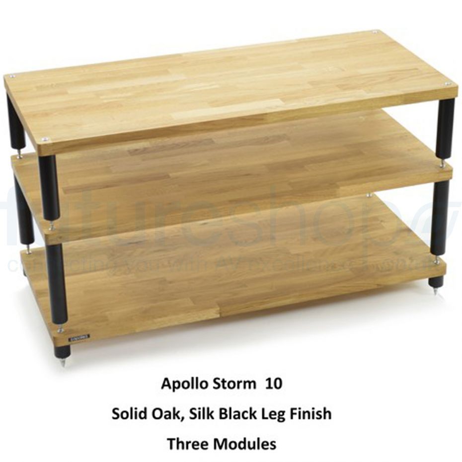 Atacama Apollo Storm 10 Solid Oak Hi-Fi Rack | Future Shop