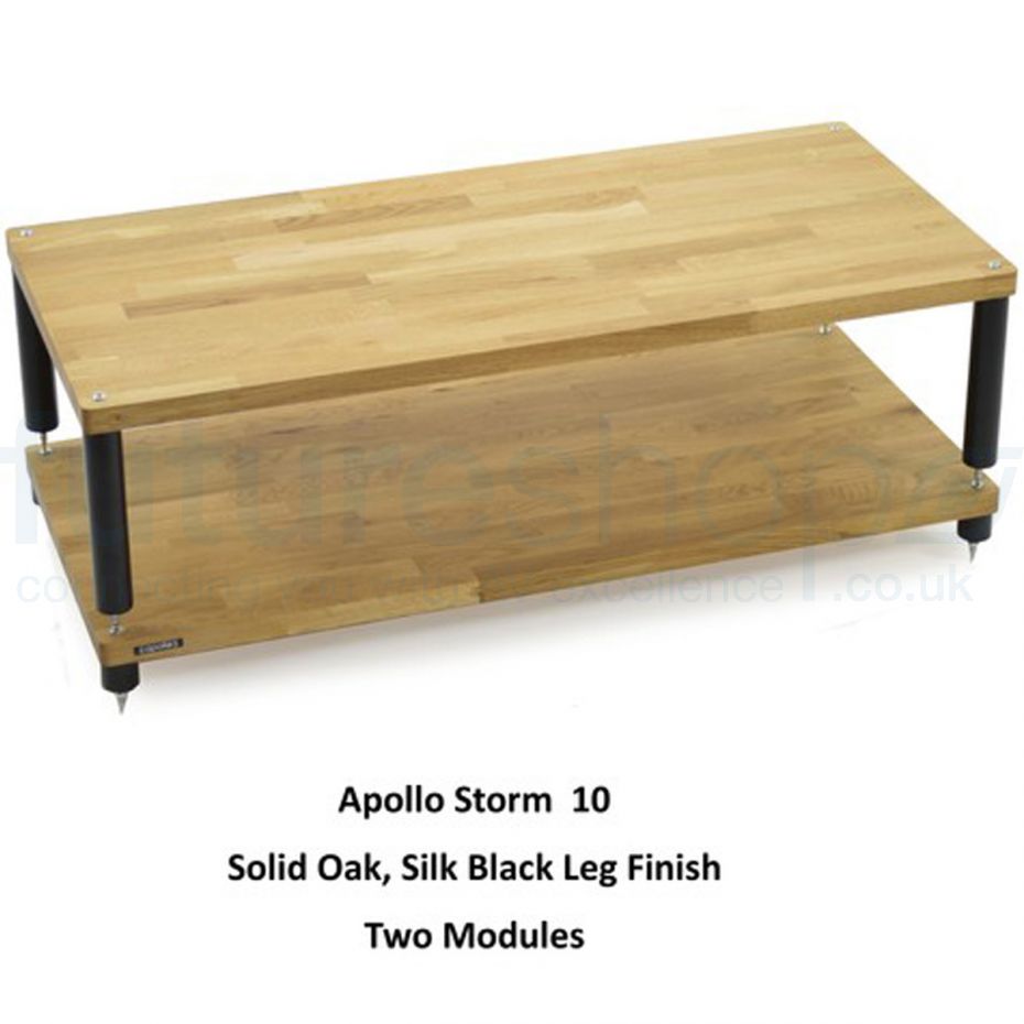 Atacama Apollo Storm 10 Solid Oak Hi-Fi Rack | Future Shop