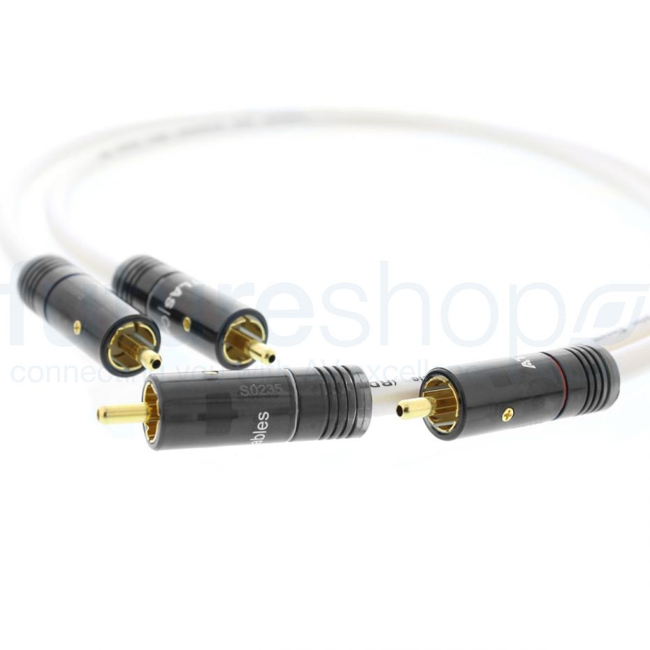 Atlas Element Asymmetrical Integra 2 RCA to 2 RCA Audio Cable