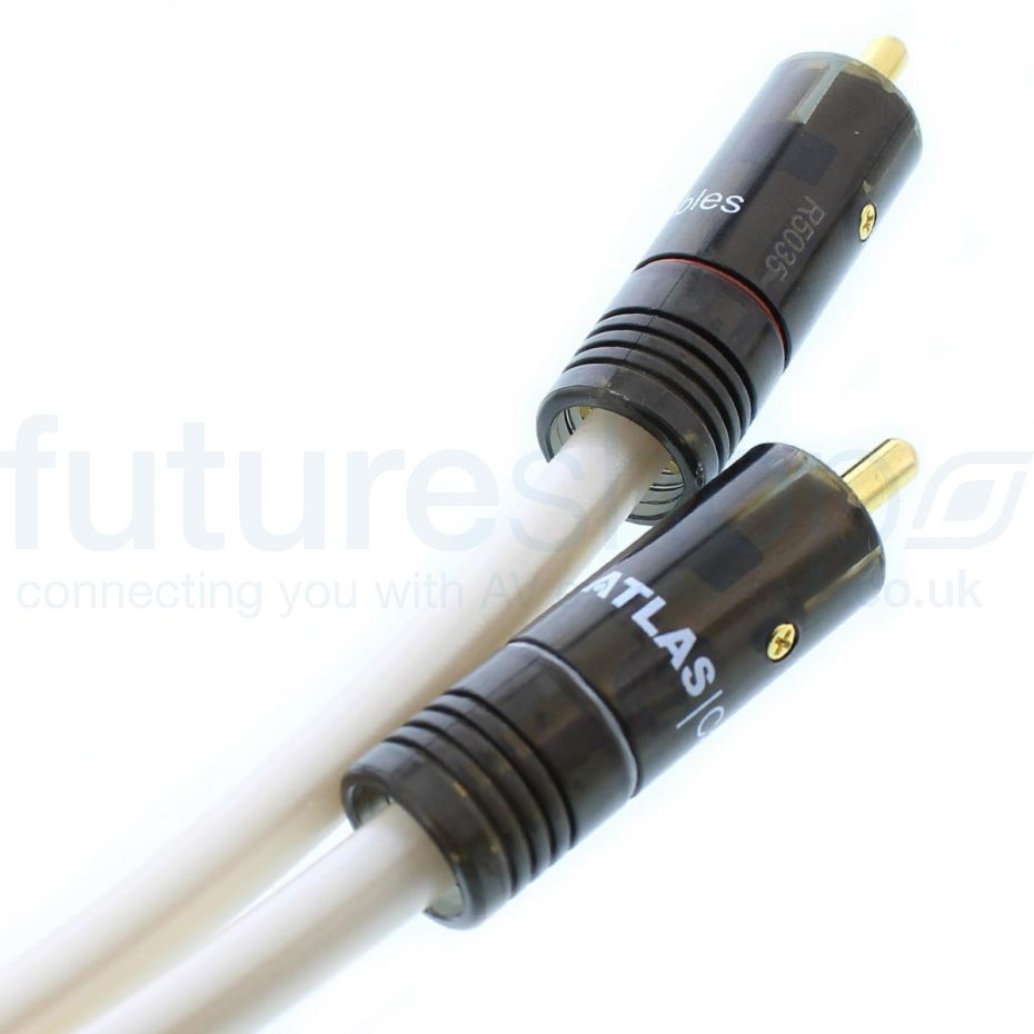 Atlas Element Asymmetrical Integra 2 RCA to 2 RCA Audio Cable