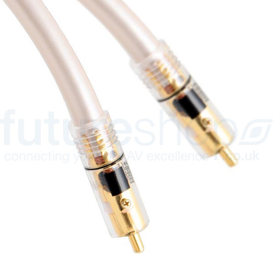 Atlas Equator MKIII Integra 1 RCA to 1 RCA Subwoofer Cable 0.75m Ex Demo