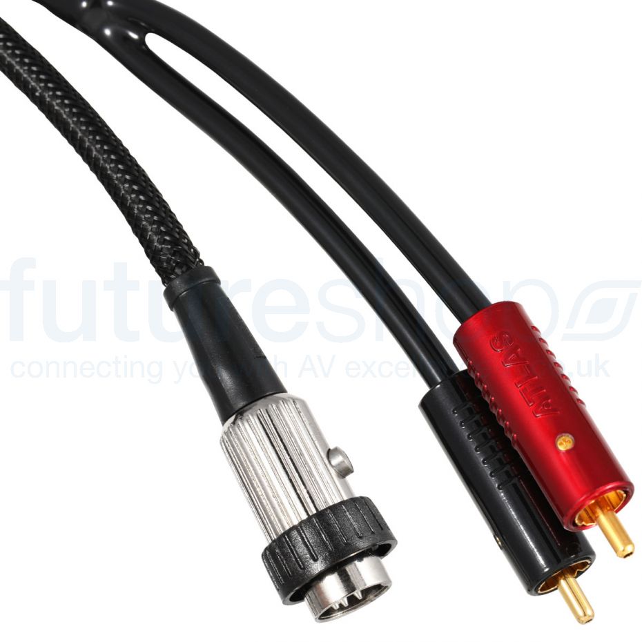 Atlas Hyper Achromatic 5 Pin Din Audio Cable