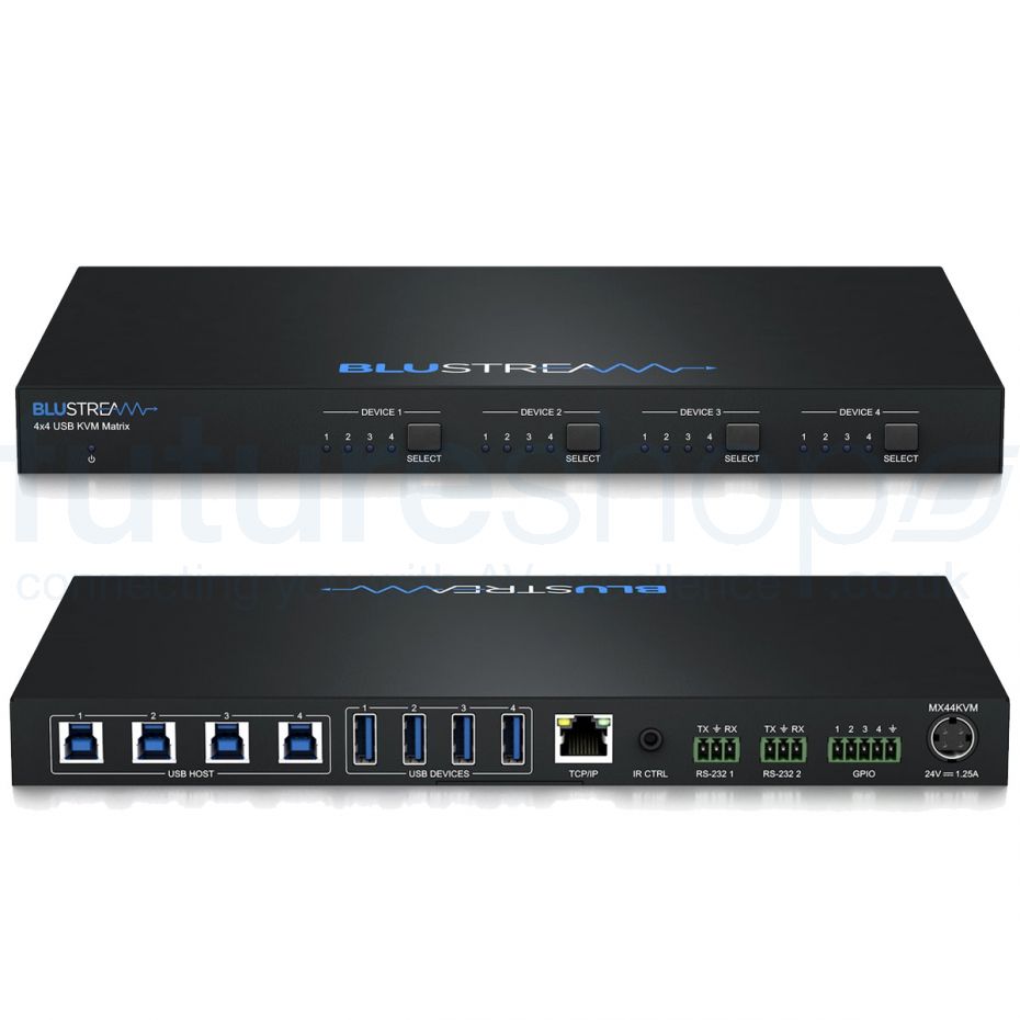 Blustream MX44KVM 4x4 USB KVM Matrix