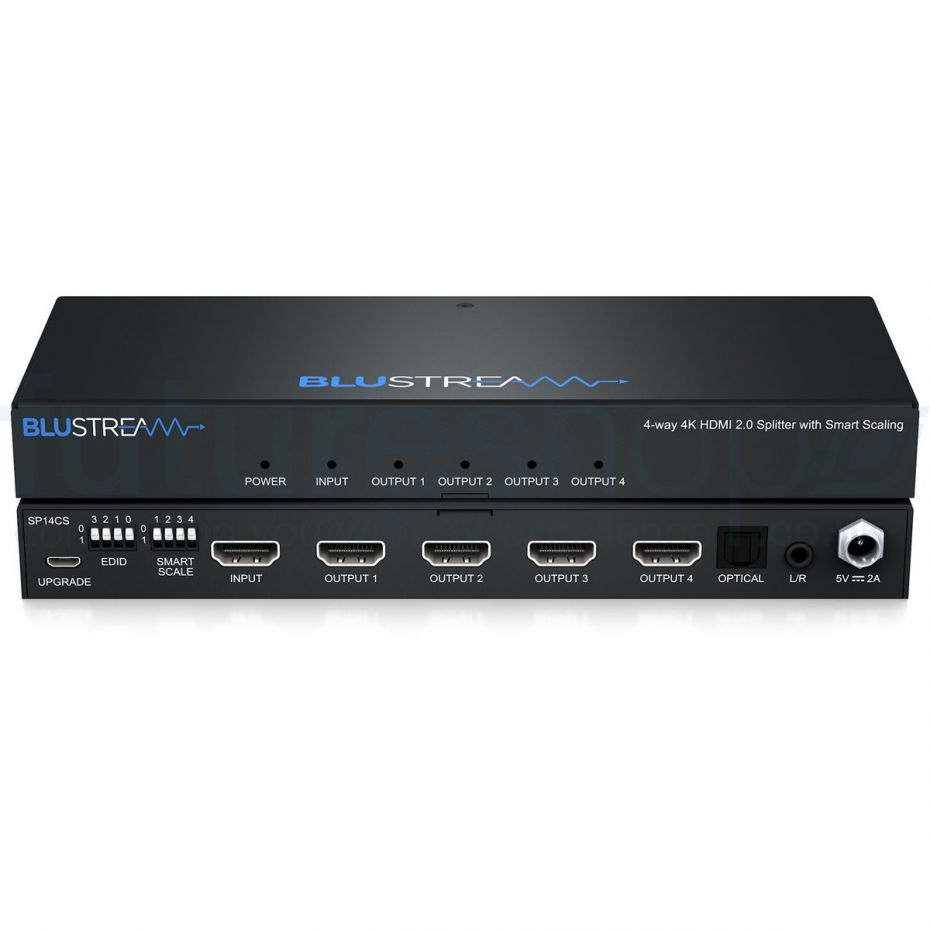 Blustream SP14CS 4-Way 4K HDMI 2.0 HDCP 2.2 Splitter