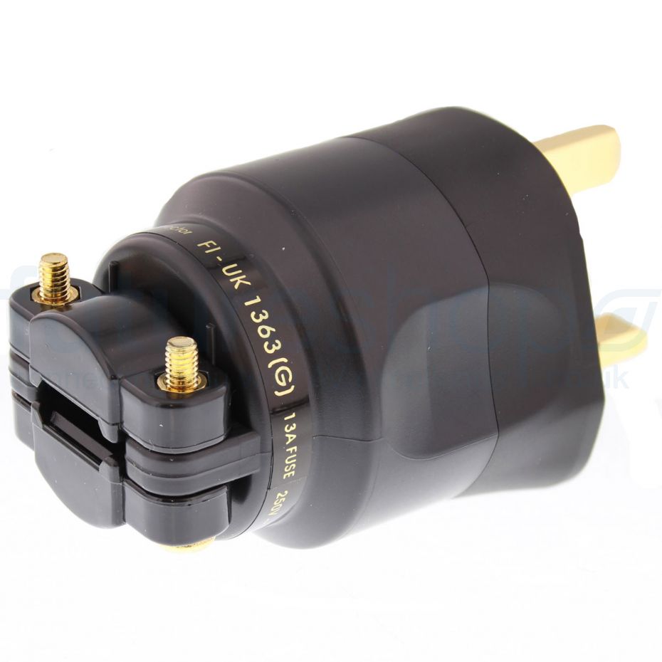 Furutech FI-1363 UK Mains Plug - Gold