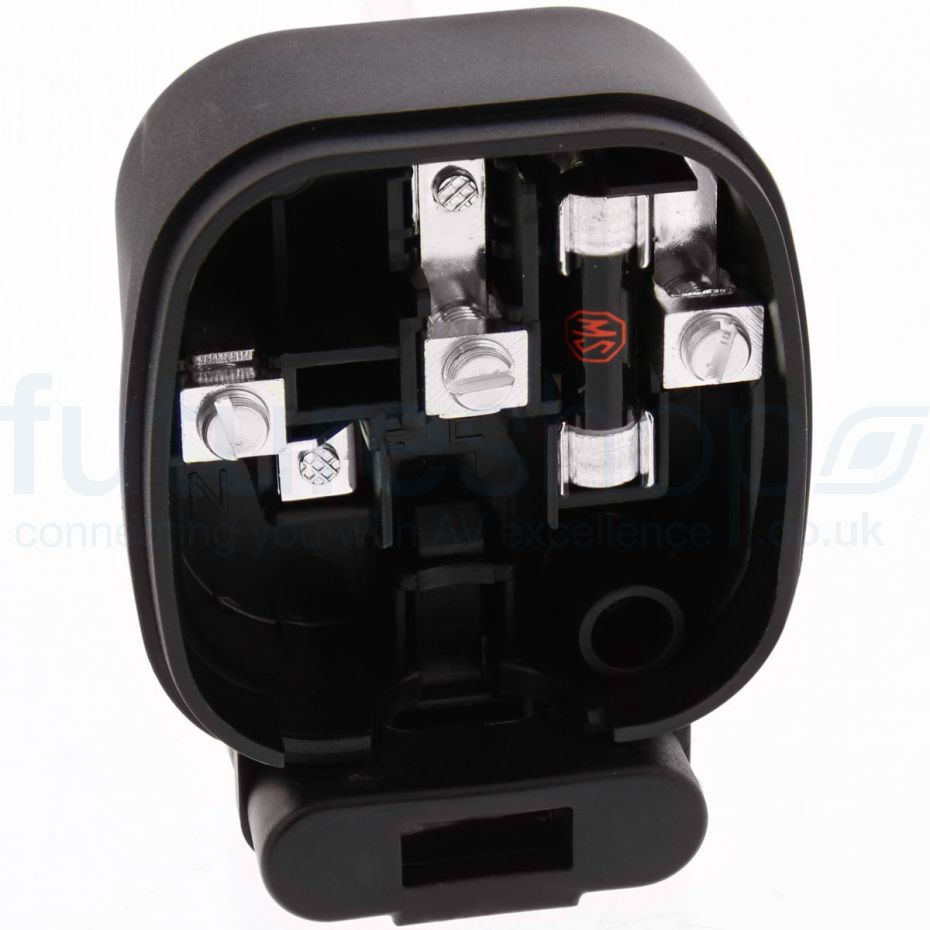 MS HD Power Audio Quality 13A UK Plug Silver - MS328S