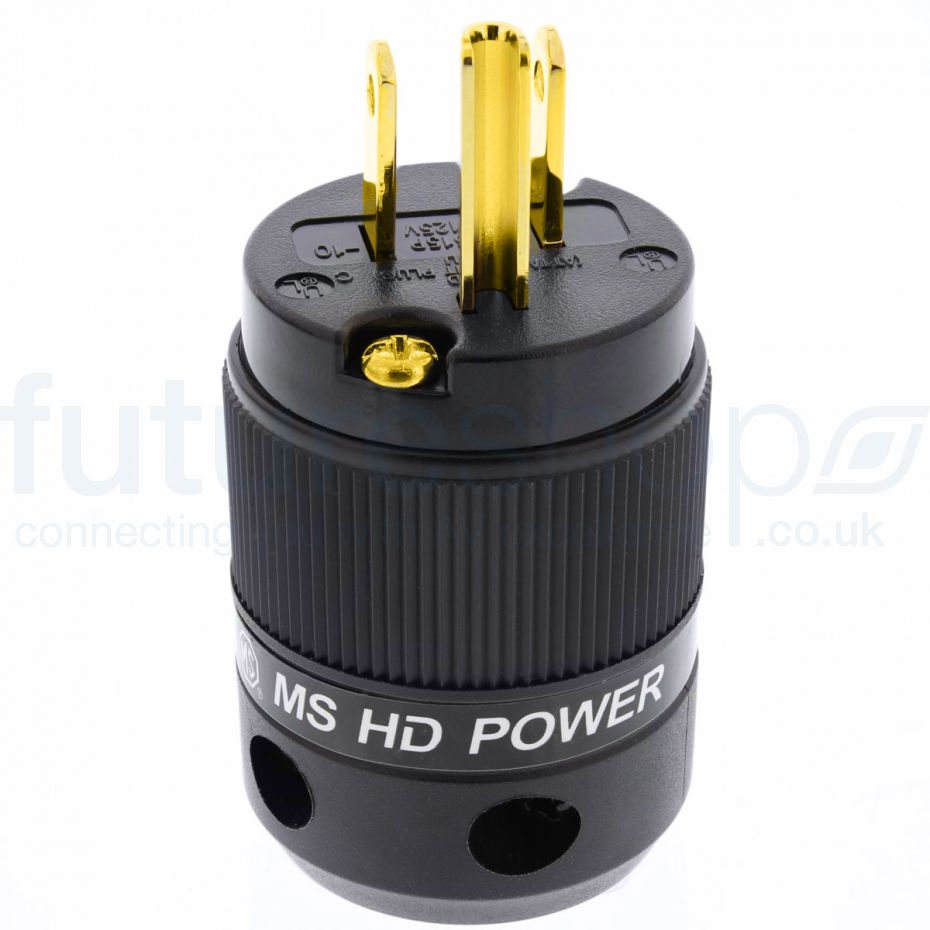 MS HD Power Audio Quality 15A US Plug Gold - MS515G