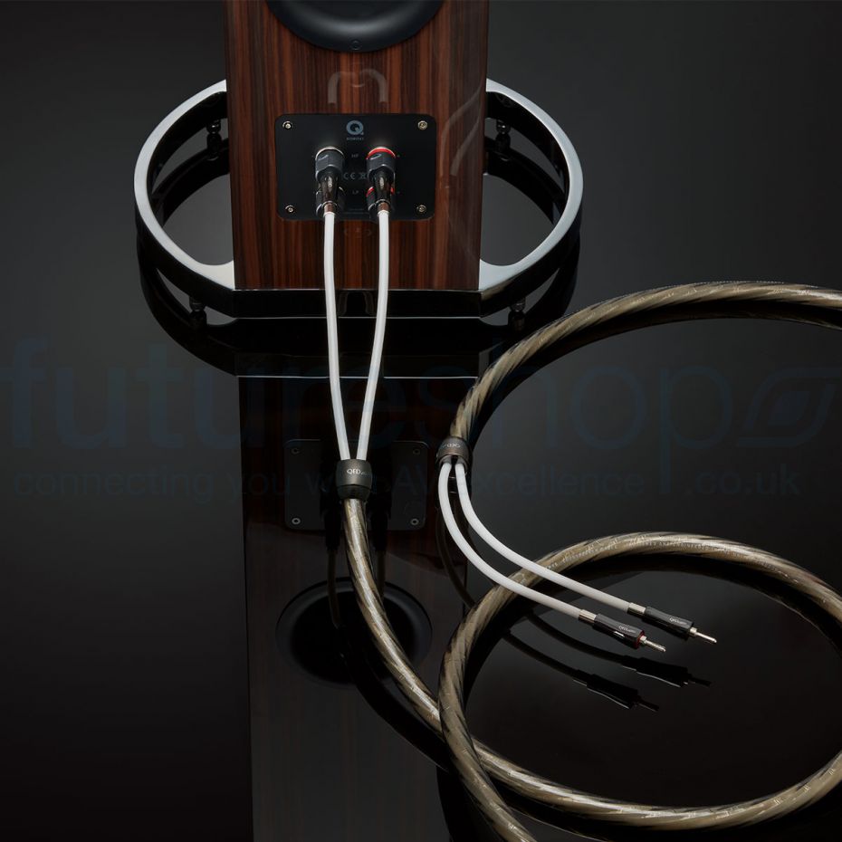 QED Supremus Zr Speaker Cable - Factory Terminated Pair