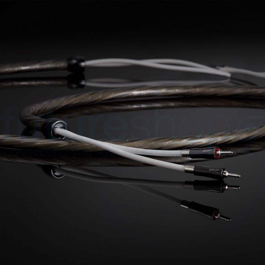 QED Supremus Zr Speaker Cable - Factory Terminated Pair
